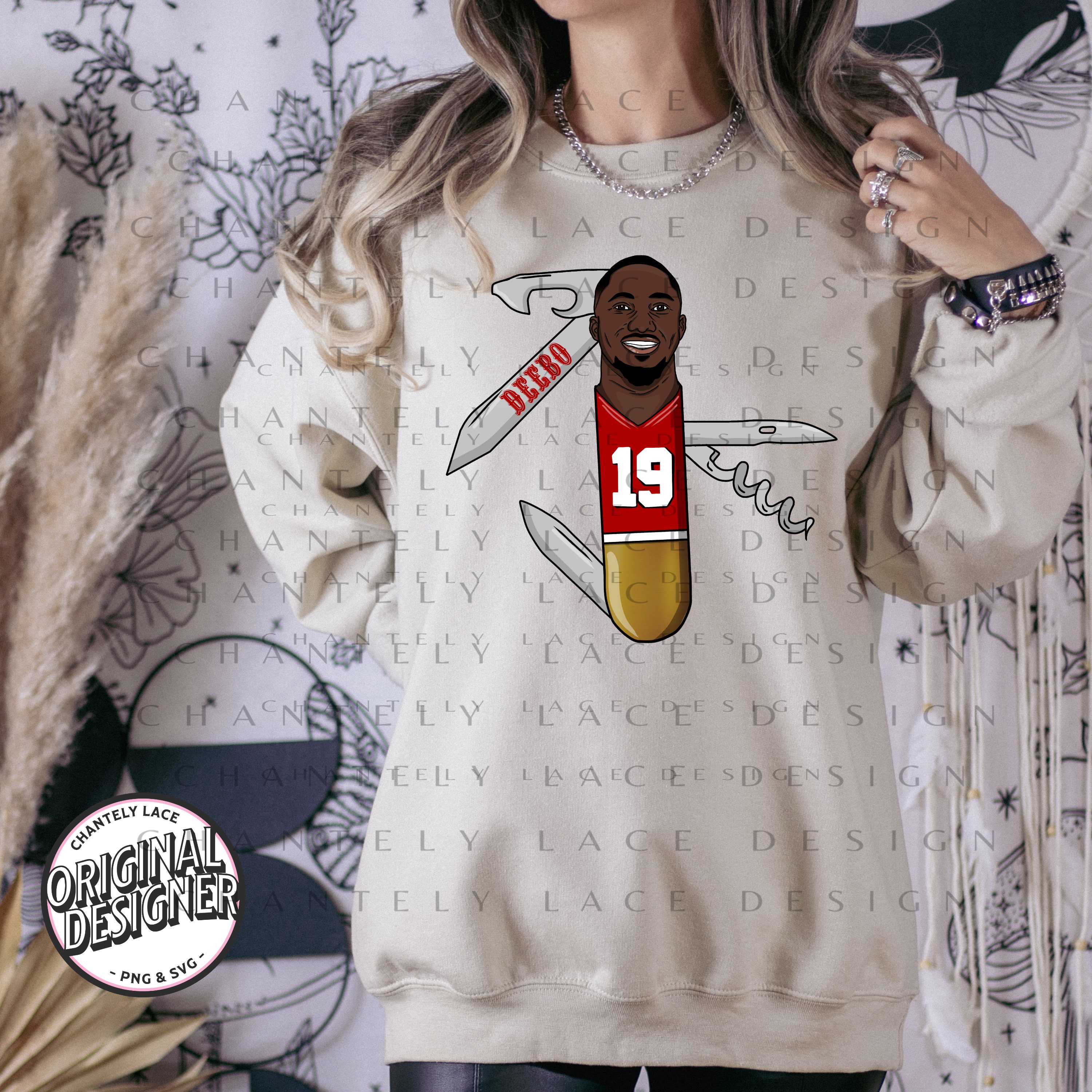 Deebo Samuel Swiss Army Knife 49ers Svg SAN Francisco - Etsy