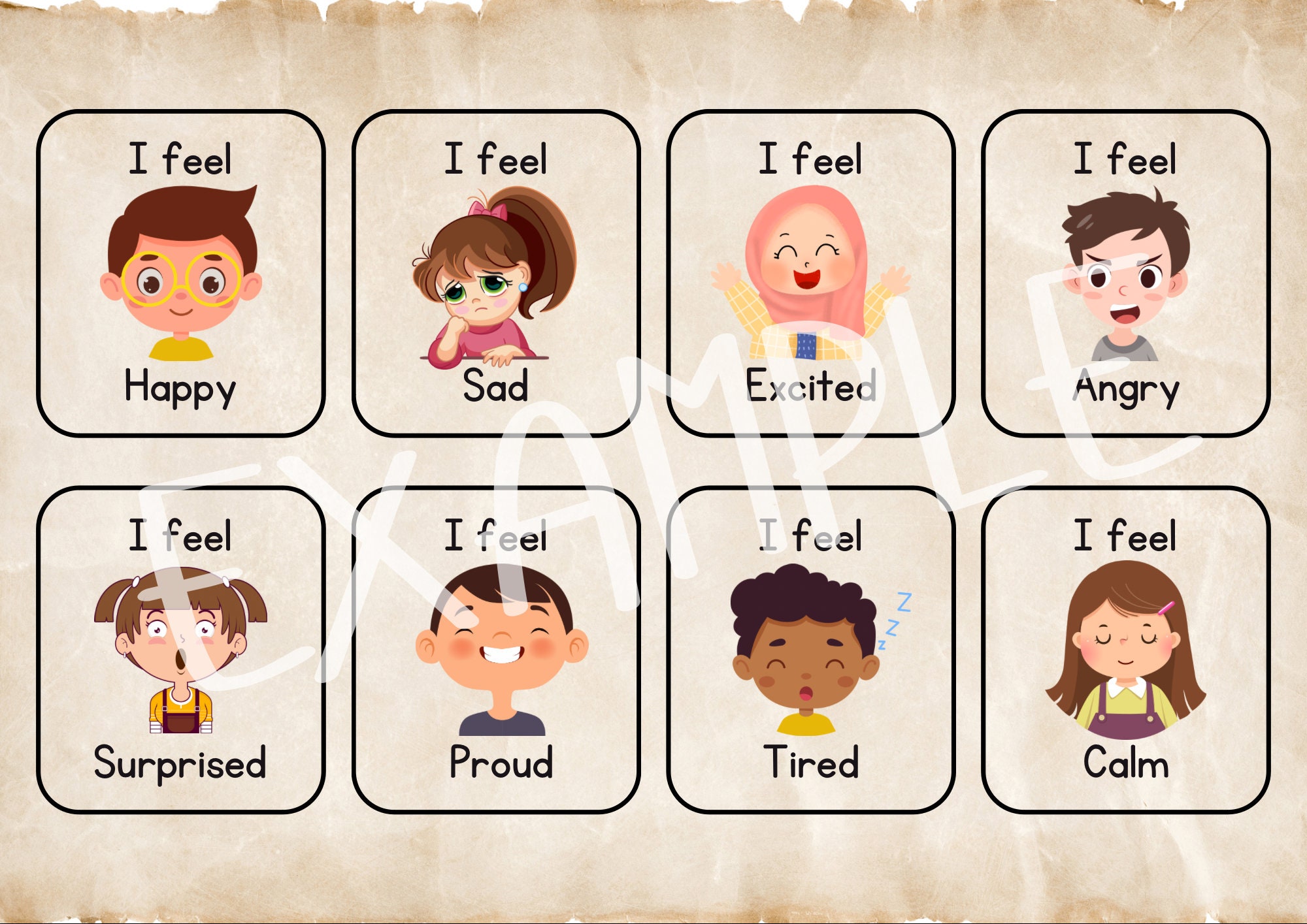 How Are You Feeling - Emotions Poster and Mini Flash Cards - Early ...