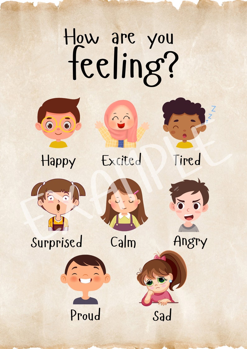 How Are You Feeling - Emotions Poster and Mini Flash Cards - Early ...