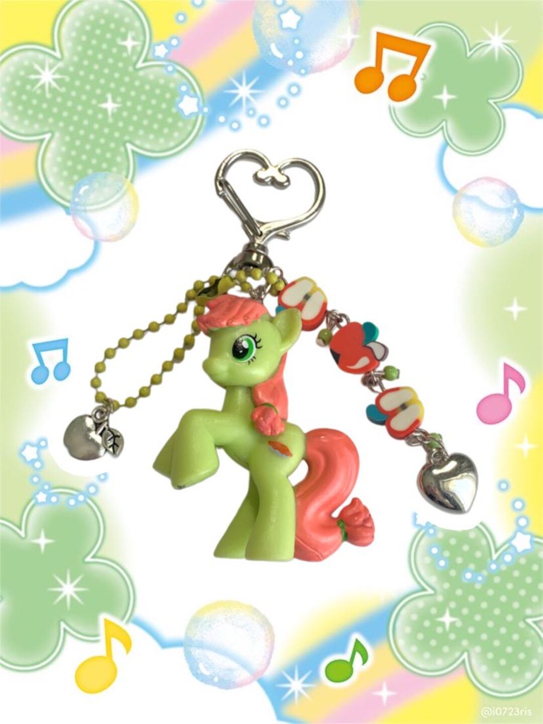Pony Aesthetic Keychain | Cute Jewelry Horse Keyring | Juminocore ...
