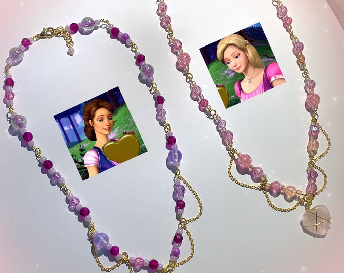 Princess Inspired Necklace Diamond Castle Princess and the Pauper ...