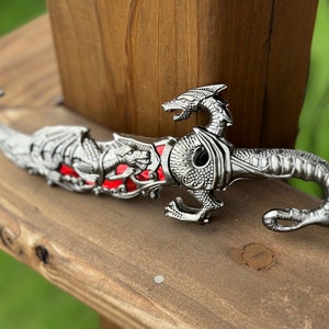 Custom Engraved Fantasy Dragon Dagger: Collectible 10" Stainless Steel ...