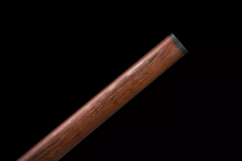 Handmade Rosewood Katana: Clay Tempered Samurai Sword - Etsy