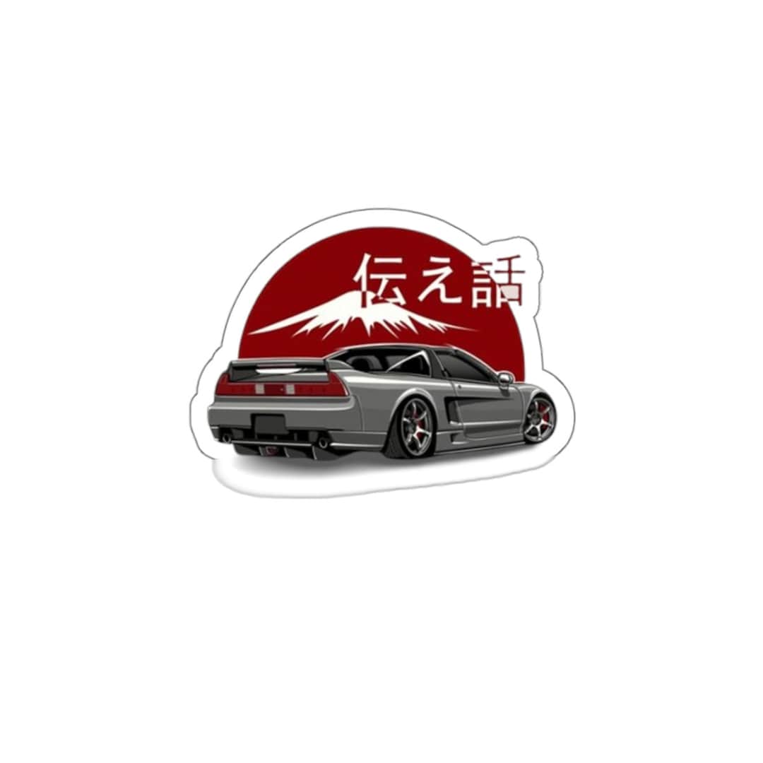 Honda NSX JDM Car Stickers, JDM Stickers, Car Stickers, Car Guy, Car ...