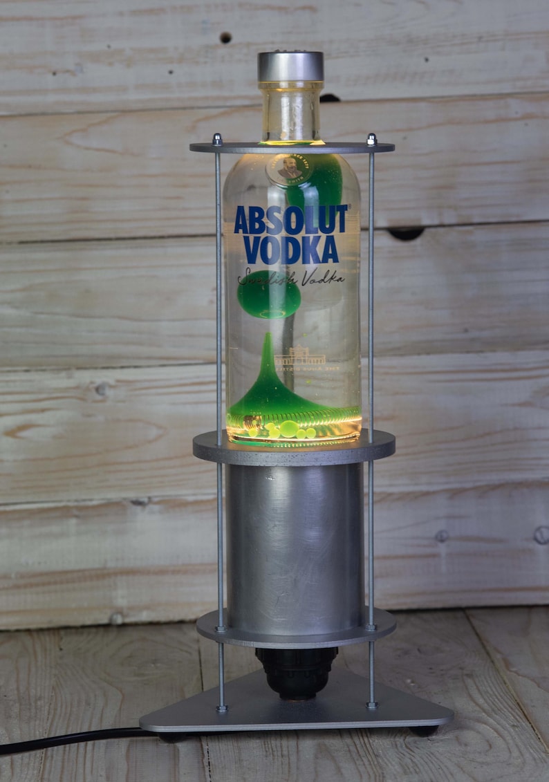 Absolut Vodka 0.5L Lava Lamp for Bars and Pubs Aluminum Lava Lamp A ...