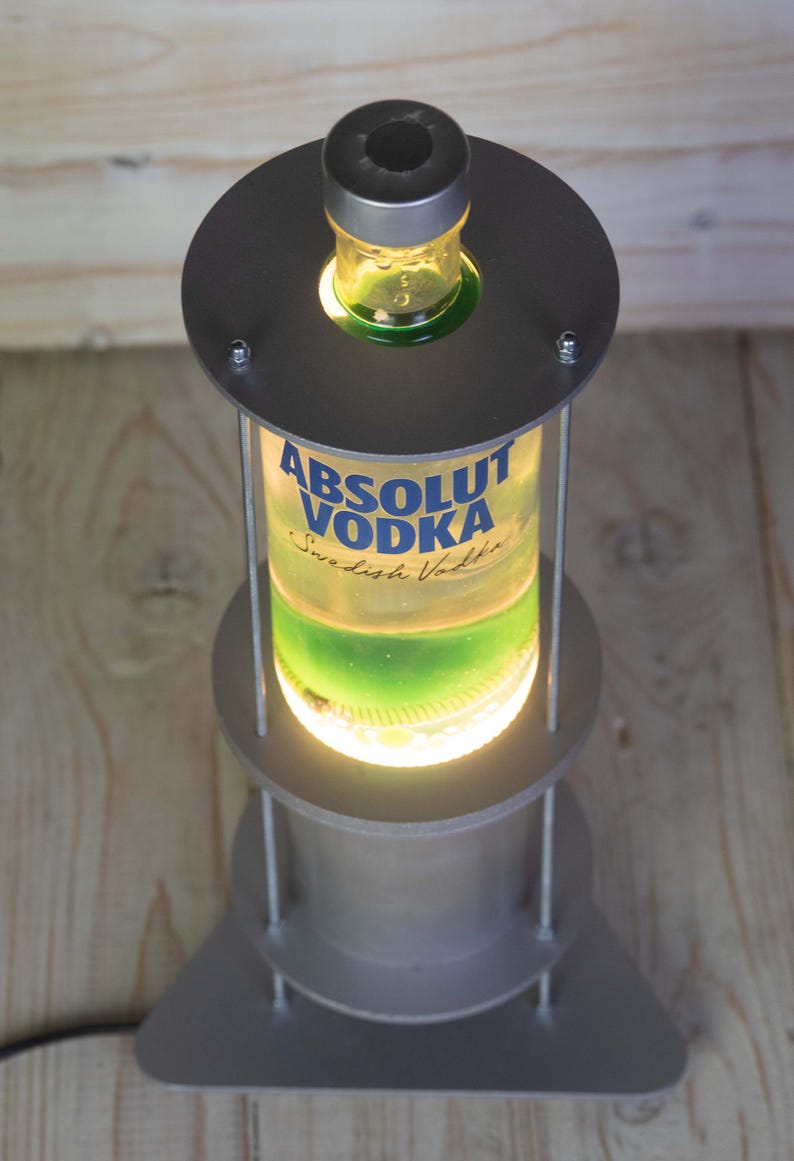 Absolut Vodka 0.5L Lava Lamp for Bars and Pubs Aluminum Lava Lamp A ...