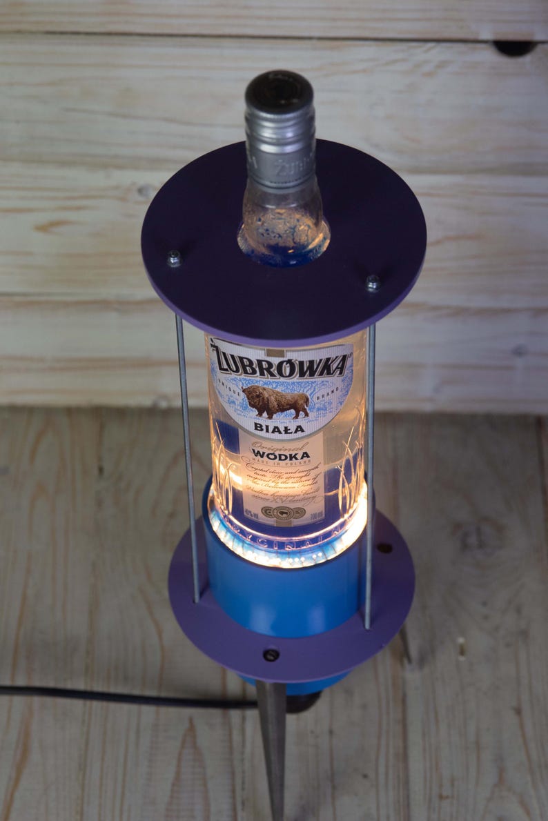 Zubrovka Vodka Lava Lamp 0.7L Original Design Blue Color - Etsy