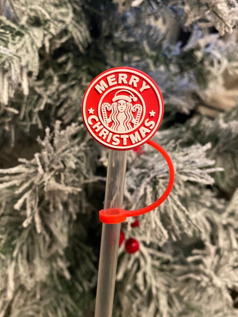 Christmas Stanley Straw Topper Christmas Straw Toppers Santa - Etsy