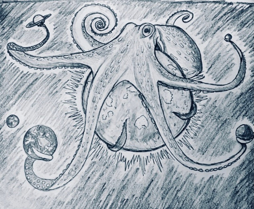 The Galactic Octopus - Etsy