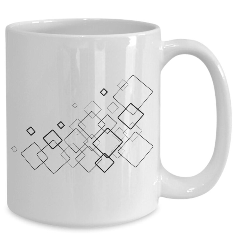 Geometric Mug - Etsy