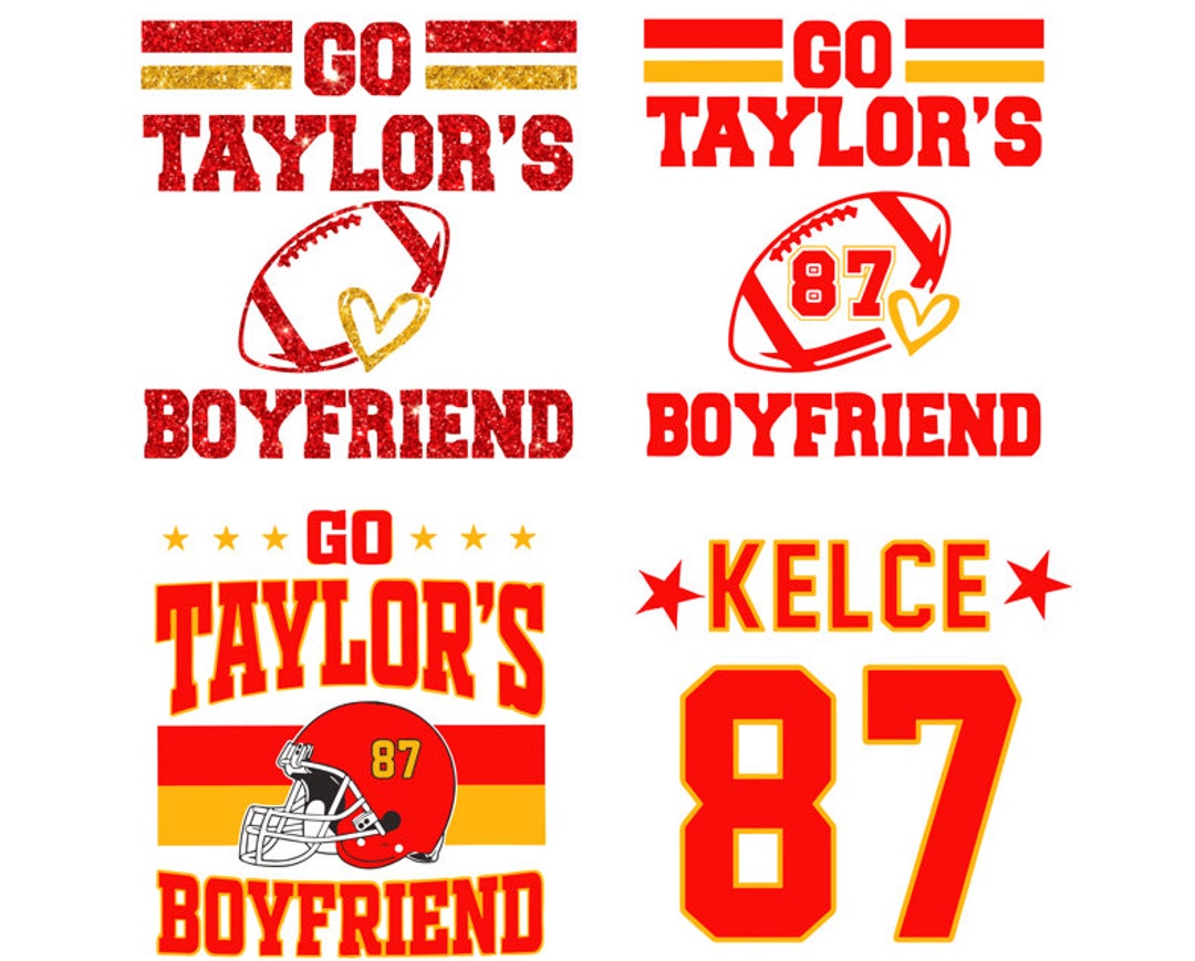 Go Taylor's Boyfriend PNG, Travis and Taylor Png Chiefs Champions 2023 ...