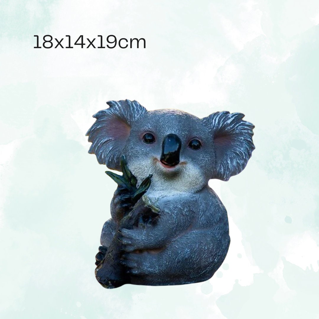 Cute Koala With Baby Statue Koala Bear Garden Sculpture Cute Garden ...