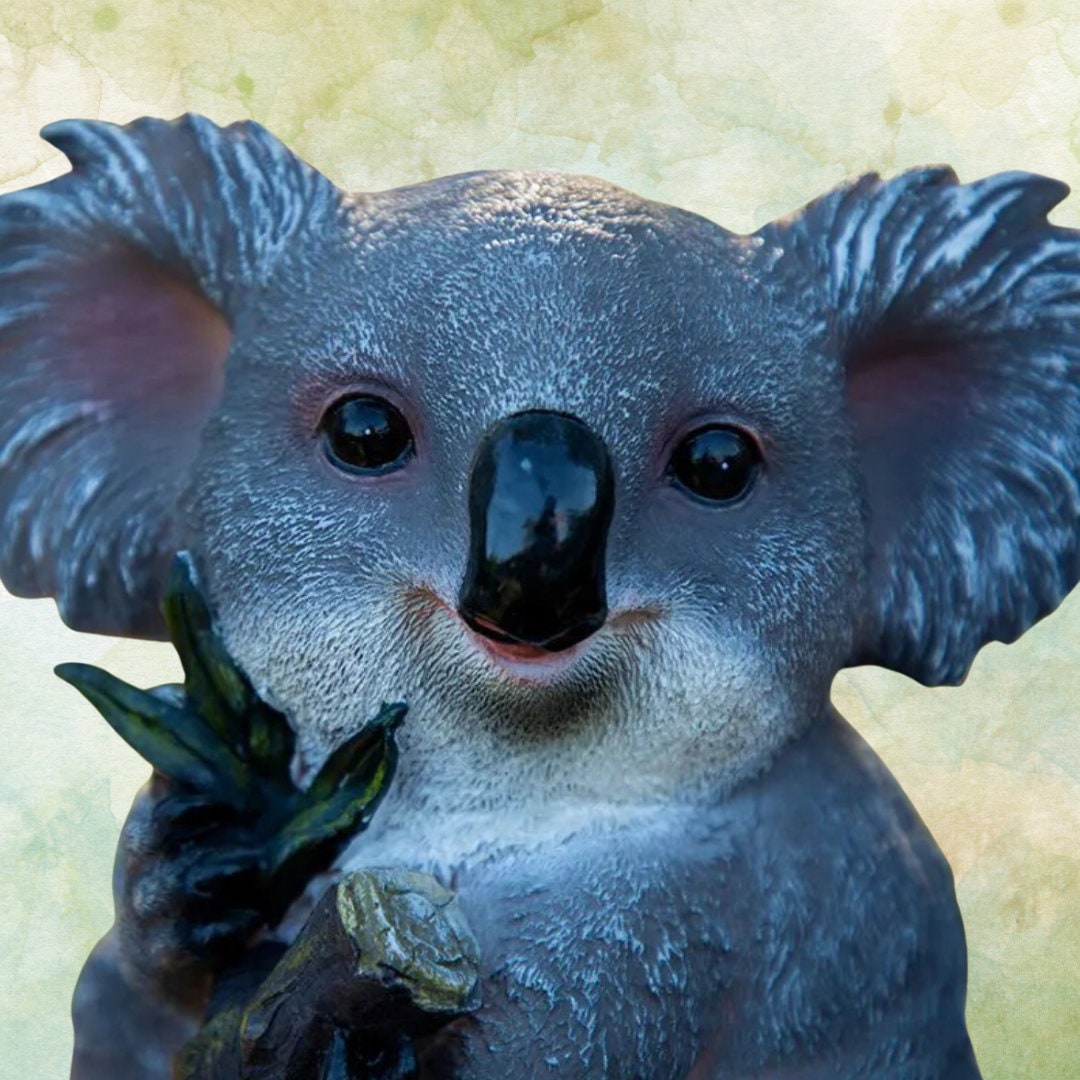 Cute Koala With Baby Statue Koala Bear Garden Sculpture Cute Garden ...