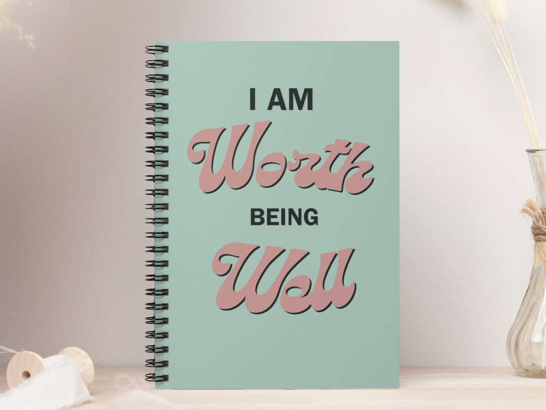 Anxiety Notebook Gift Therapy Daily Journal for Her Affirmation Journal ...