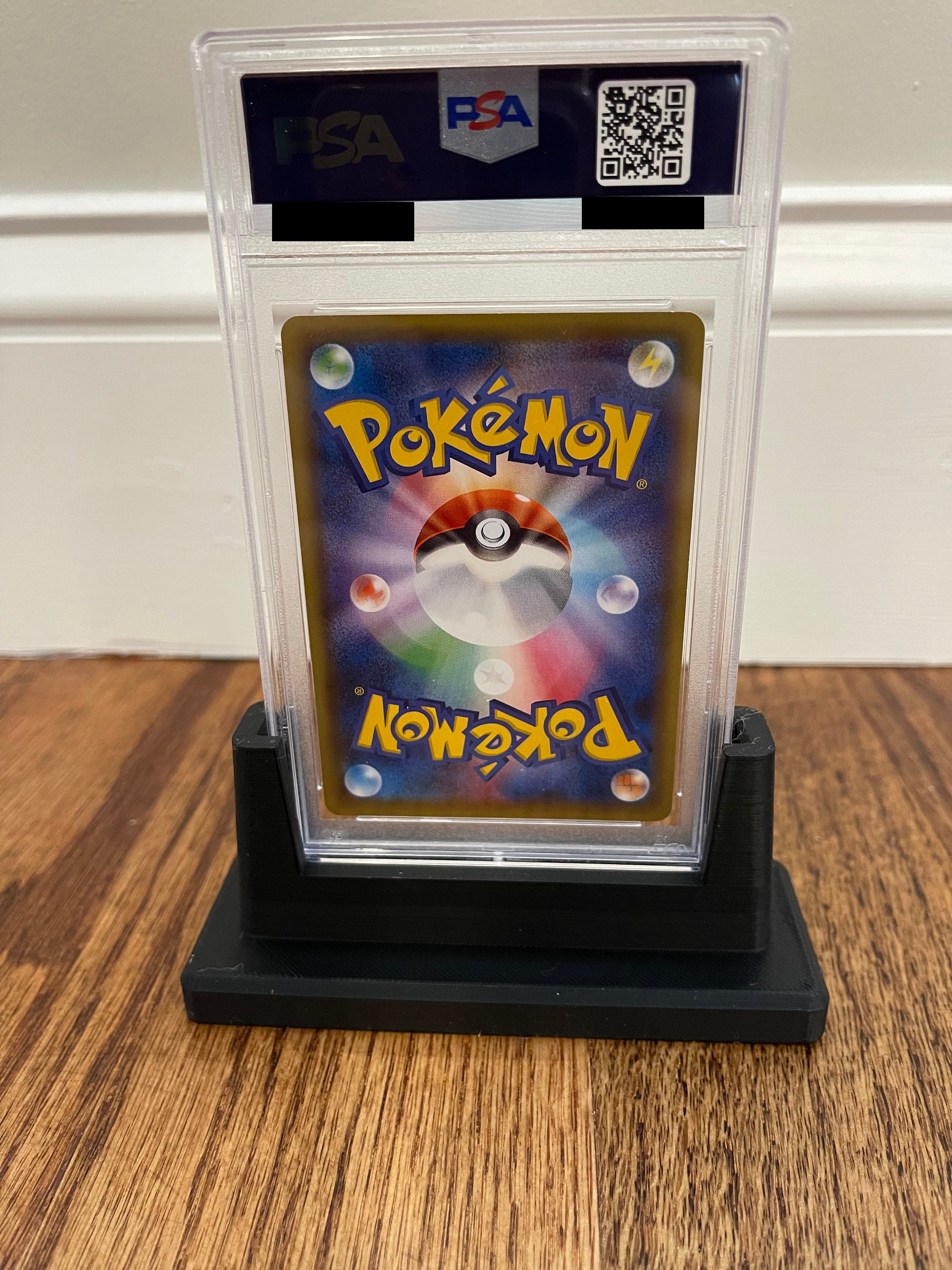 Psa/cgc/beckett(bgs) Pokeball Graded Card Stand - Etsy