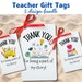 Teacher Appreciation Gift Tag for End of Year, Graduation, or Any Other ...