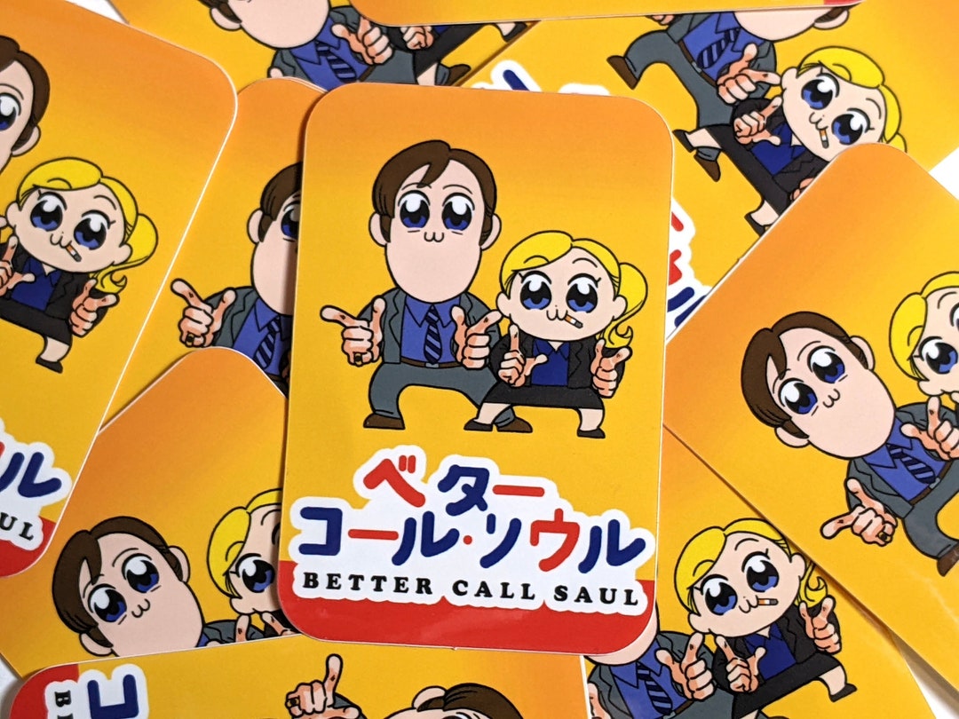 BCS | Pop Team Saul Vinyl Sticker - Etsy