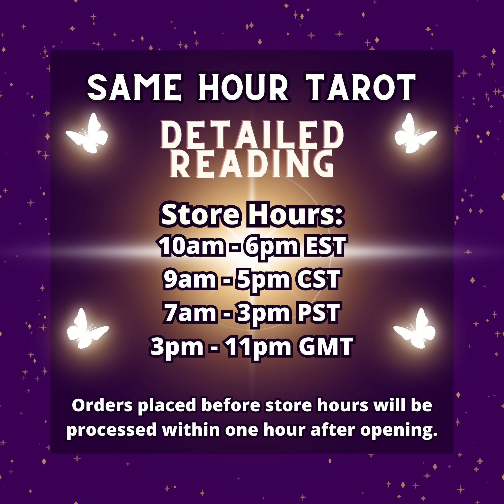 Same Hour Tarot Reading Psychic Future Reading Detailed Readings Future