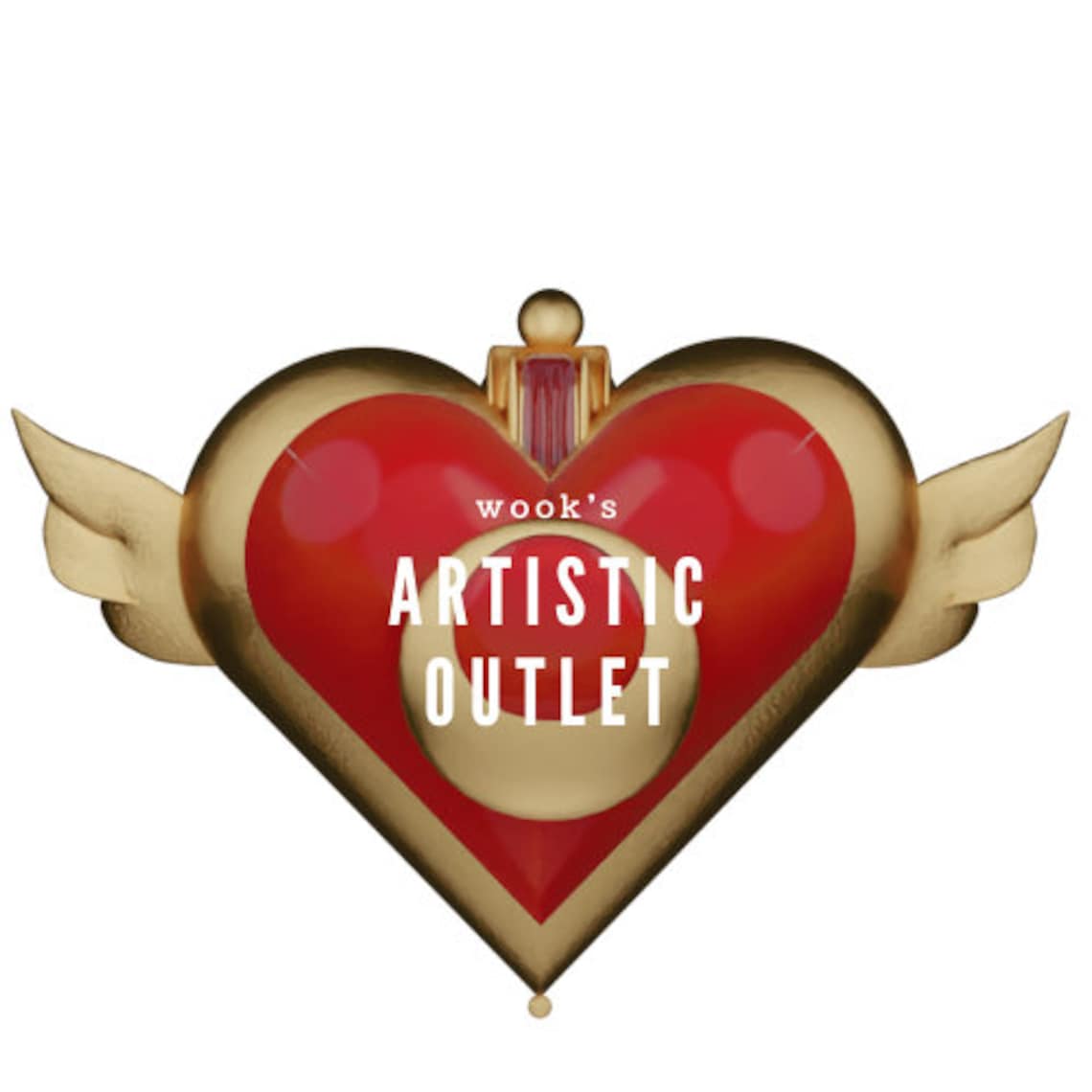 Sailor Moon Flying Heart ANIMATED Emote GIF - Perfect for Twitch ...