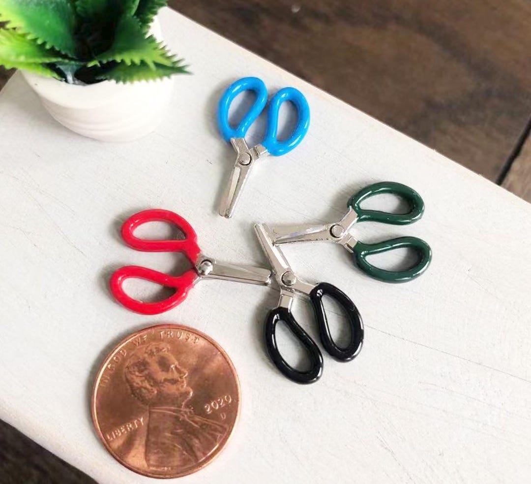 1/6 1/12 Dollhouse Miniature Scissors - Etsy