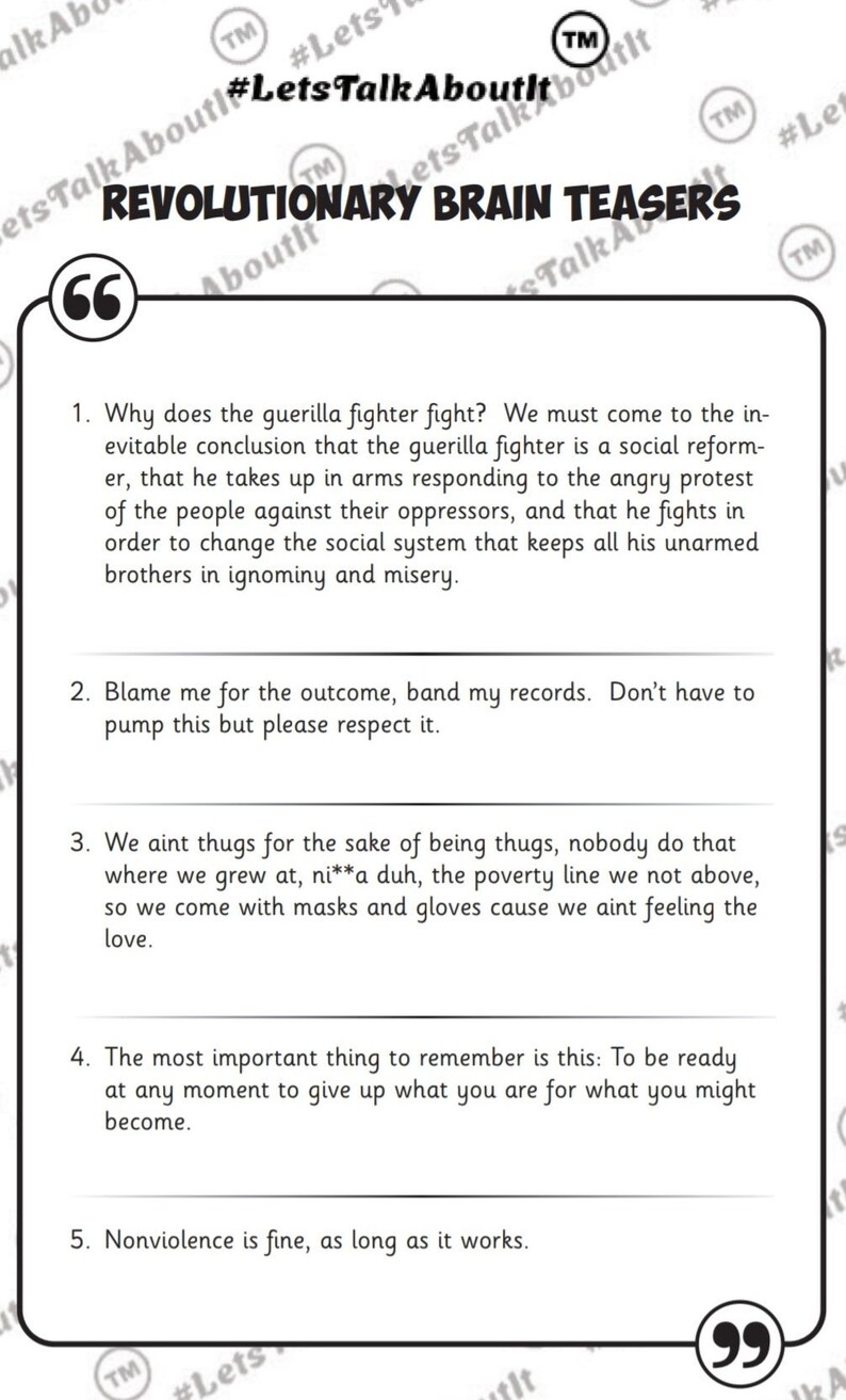 Brain Teasers for the Revolutionary. Make Game Night, Study Night and ...