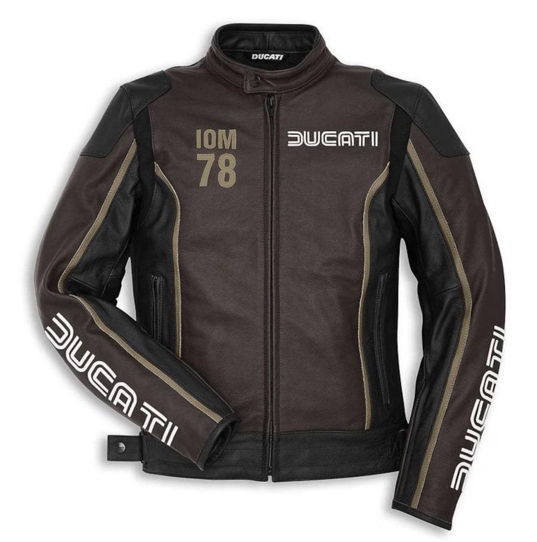 Ducati Jackets Ducati Leather Jacket With Armour Motorcycle Leather ...