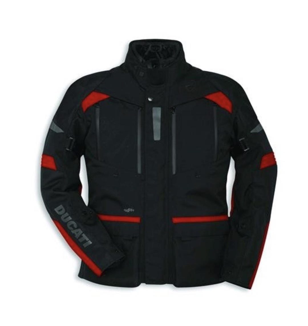 Ducati Women's CE Armored Motorcycle Jacket: Waterproof Cordura Textile ...