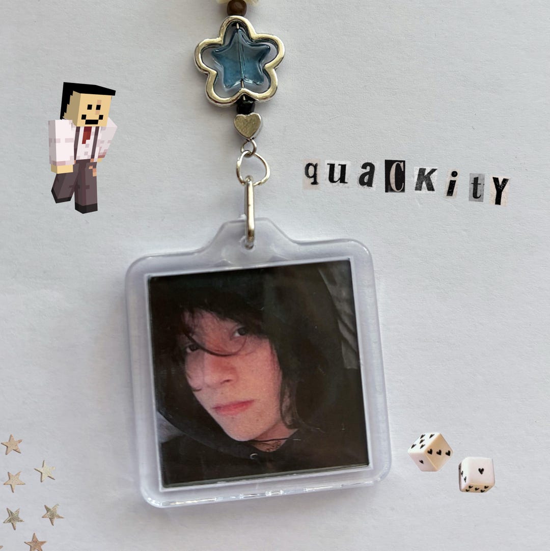 Quackity Keychain / Qsmp - Etsy