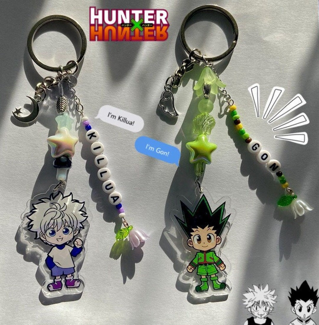 Killua & Gon Keychains Hunter X Hunter - Etsy