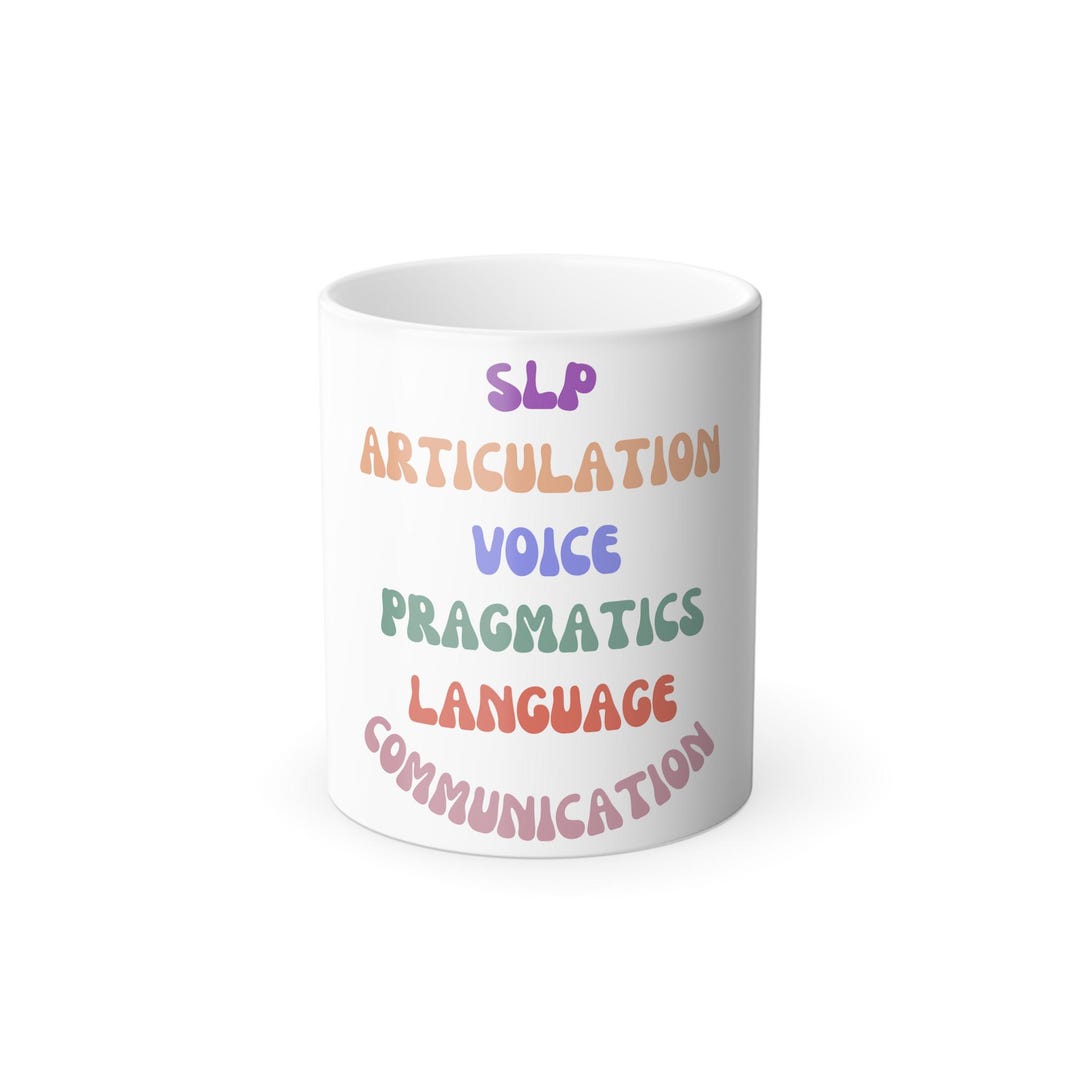 SLP Communication Domains Mug - Etsy