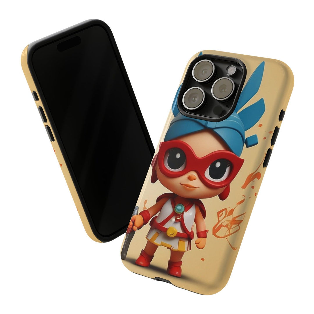 Cartoon Samurai Warrior Cases - Etsy