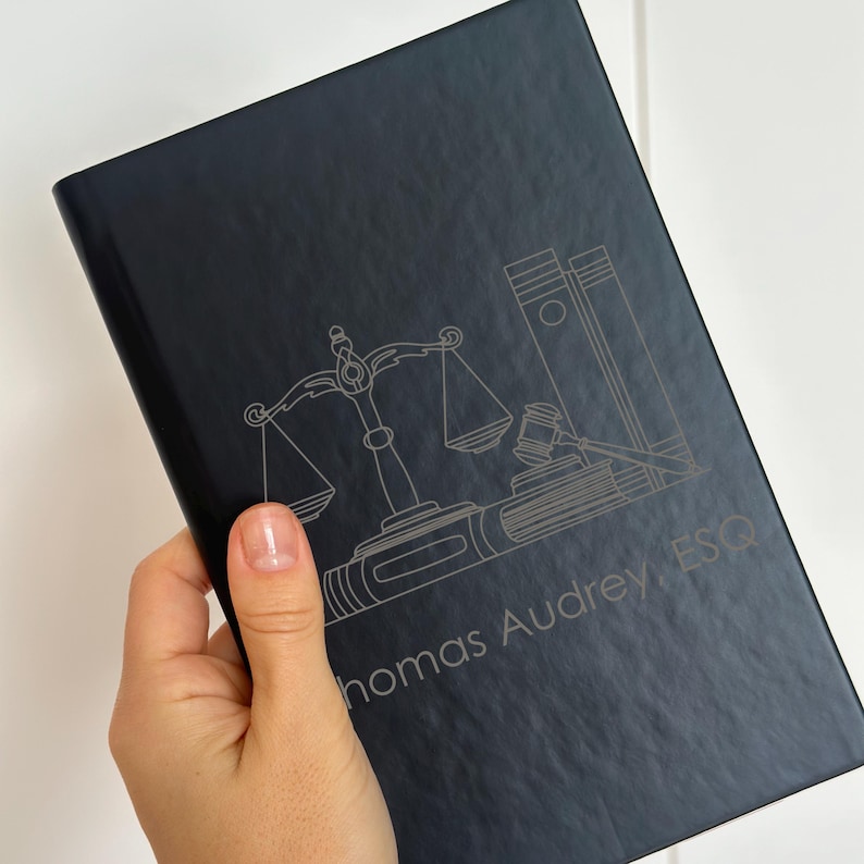 Custom Lawyer Gift Set, Personalized Law Journal Pen USB Keychain ...