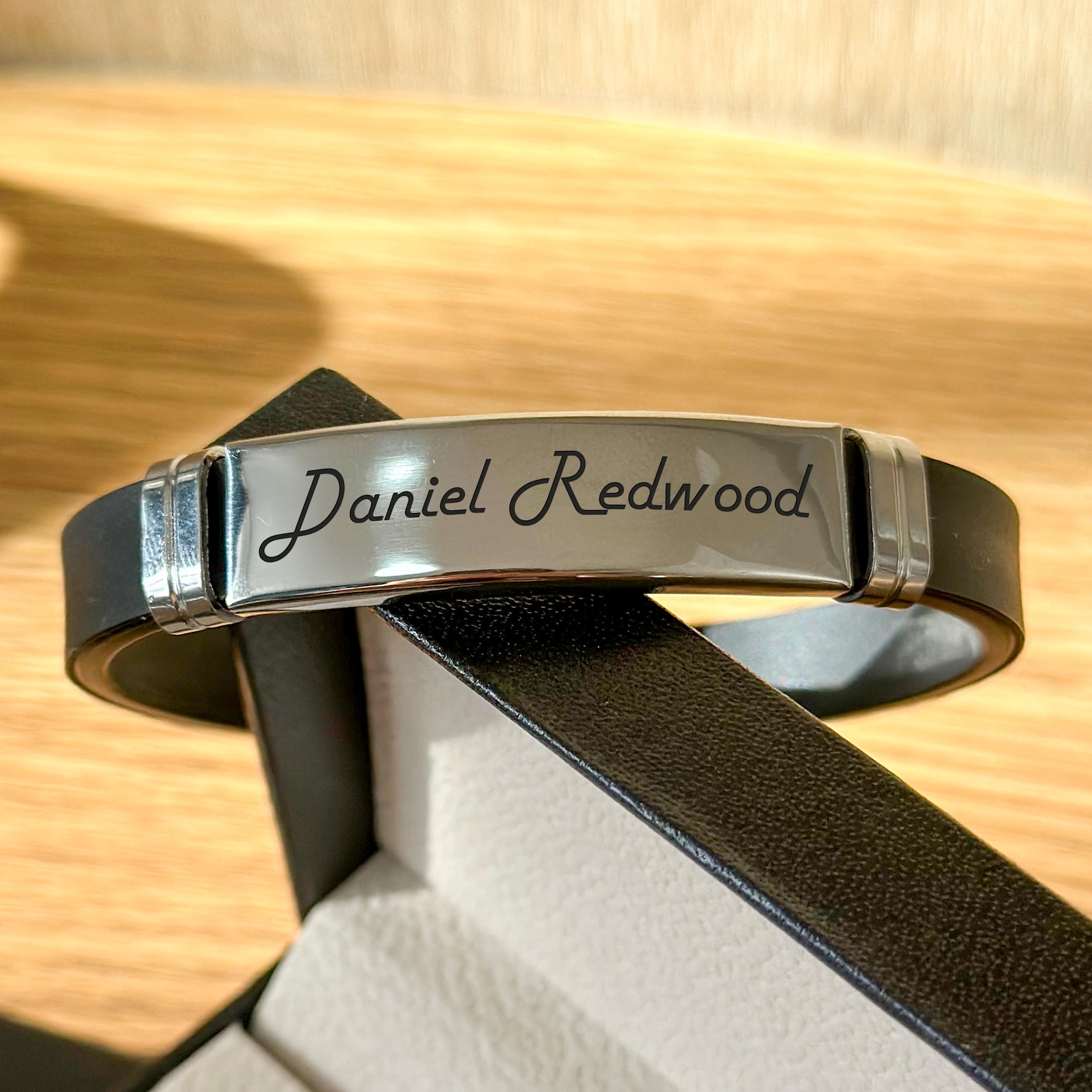 Personalized Policeman Gift Set, Custom Engraved Notebook Pen Bracelet ...