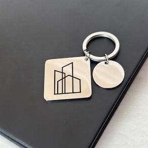 Personalized Architect Gift Set, Custom Engraved Notebook Pen Keychain ...