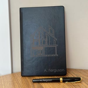 Custom Realtor Gift Set, Engraved Notebook, Pen, Keychain, Flash Drive ...