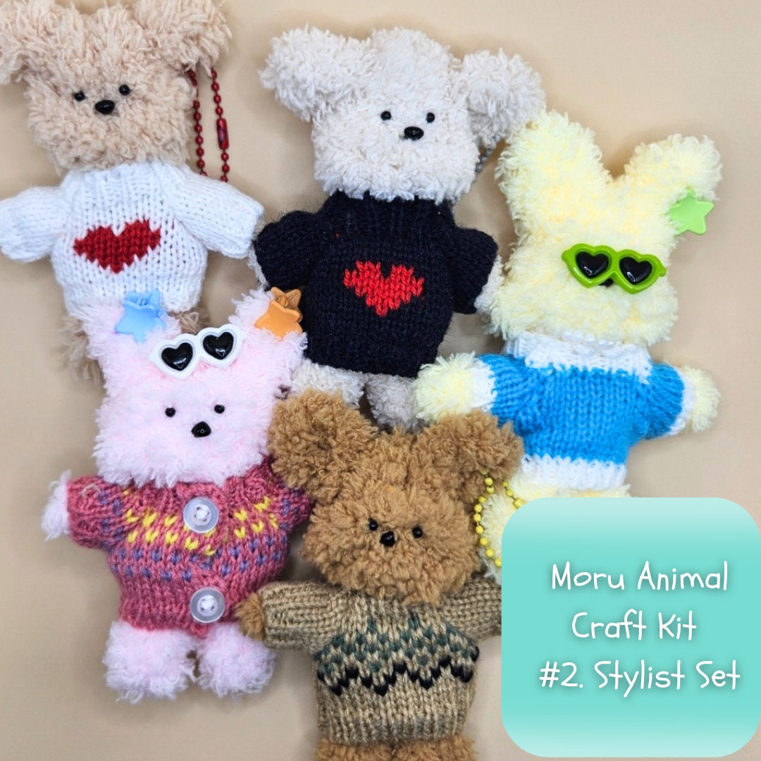 Moru Wire Kit 2 Stylist Set DIY Fur Wrapped Pipe Cleaners Kit With More ...