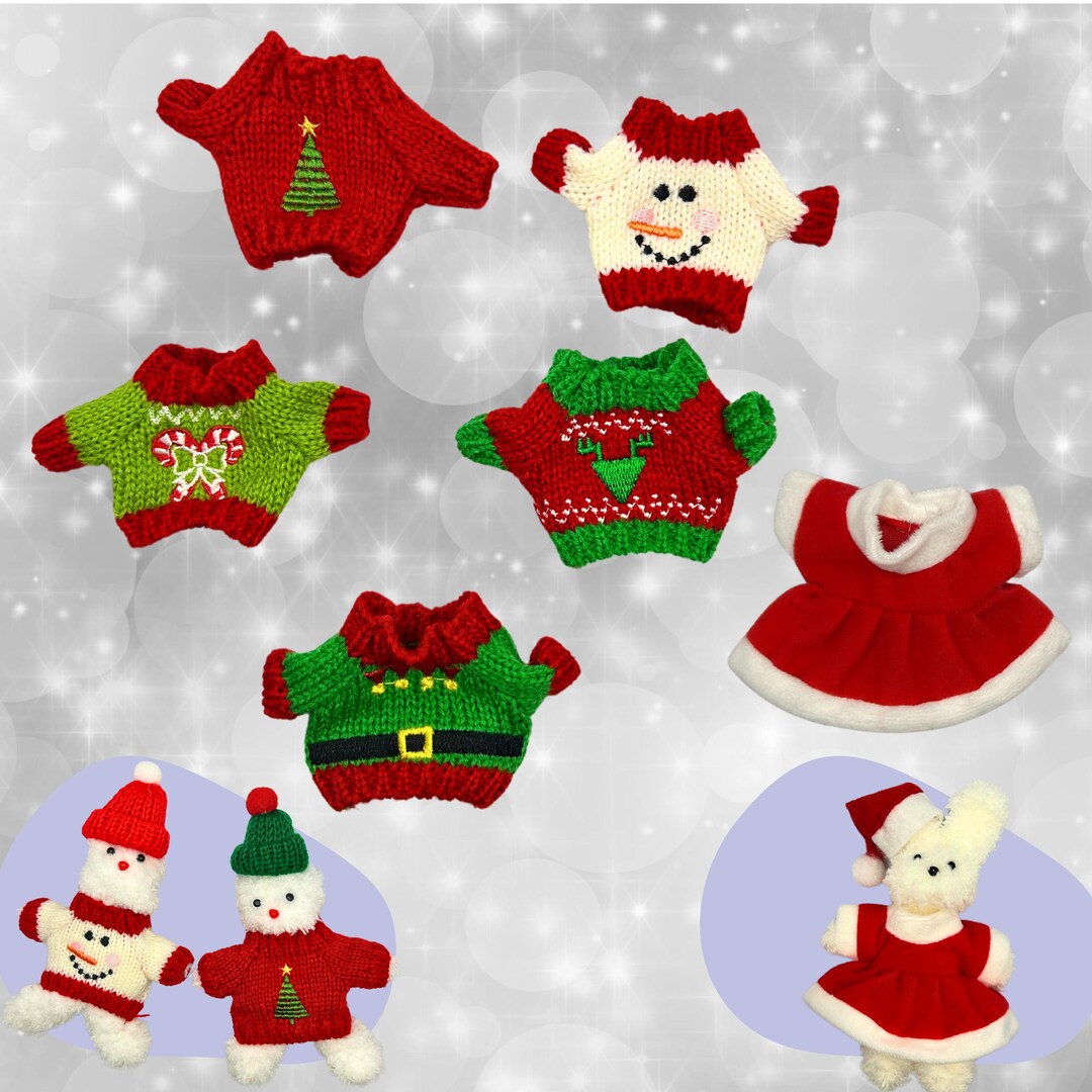 Holiday Miniature Clothes for a Doll - Etsy