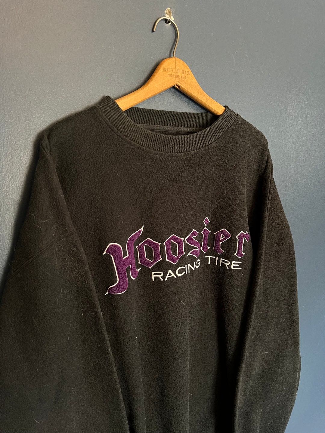 Vintage 90s Hoosier Race Tire Fleece Crewneck Size XXL - Etsy
