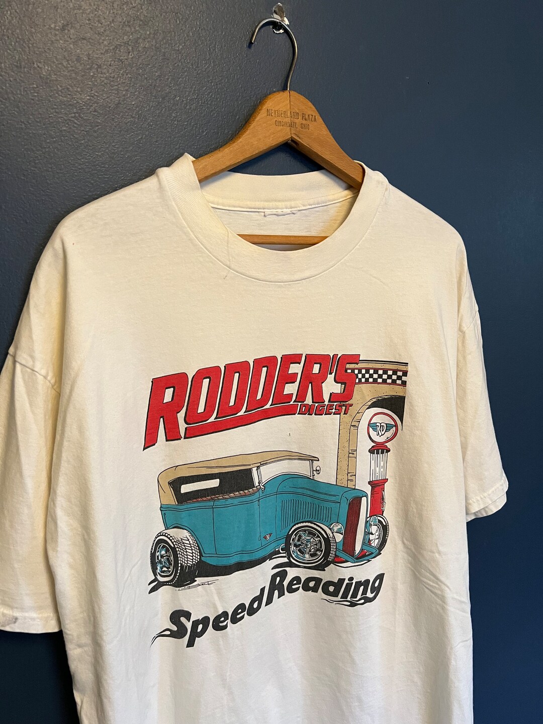 Vintage 90s Rodders Digest Hot Rod Magazine Tee Size L/XL - Etsy
