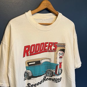 Vintage 90s Rodders Digest Hot Rod Magazine Tee Size L/XL - Etsy