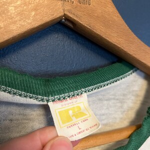 Vintage 70s Russell Athletic Northern Michigan University Ringer Tee ...