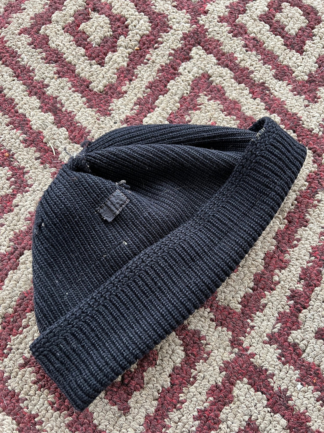 Vintage 1940s US Army World War 2 Type A-4 Castle Gate Knit Watch Cap ...