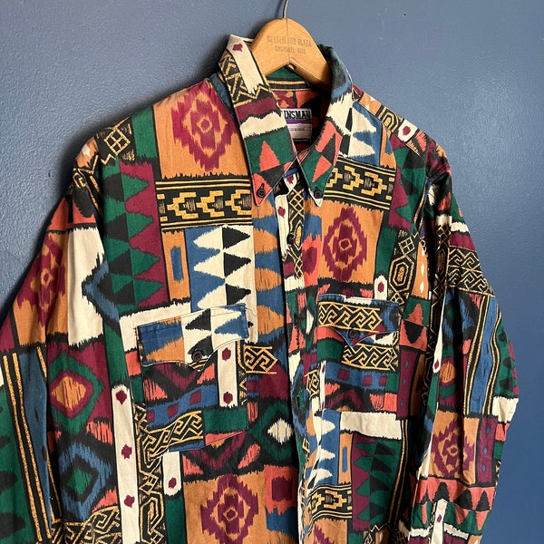 90s Button up Shirt - Etsy