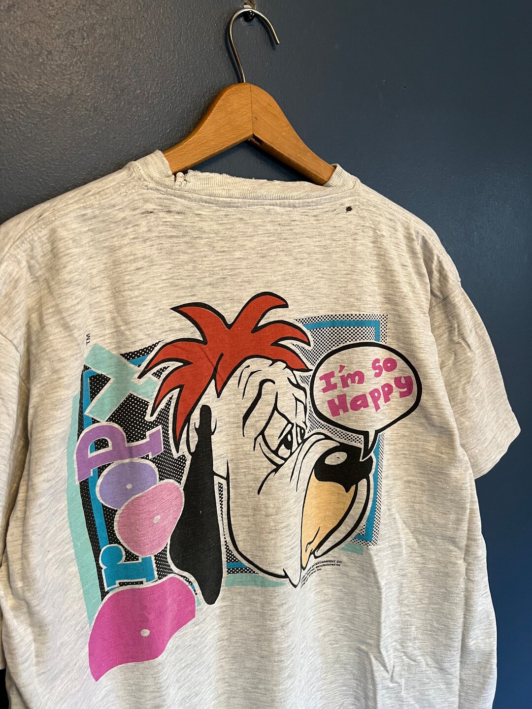 Vintage 90a Droopy Dog Cartoon Tee Size L/XL - Etsy