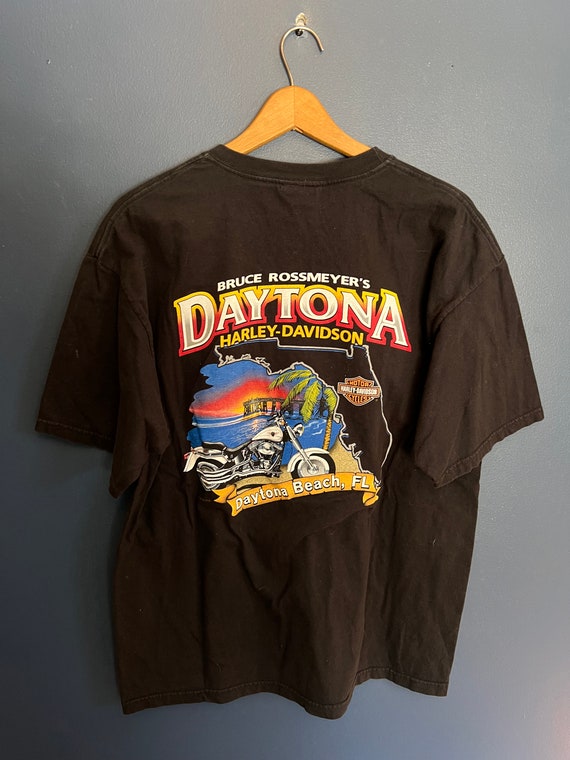 Vintage Y2K Harley Davidson Jester Motorcycle Tee Siz… - Gem
