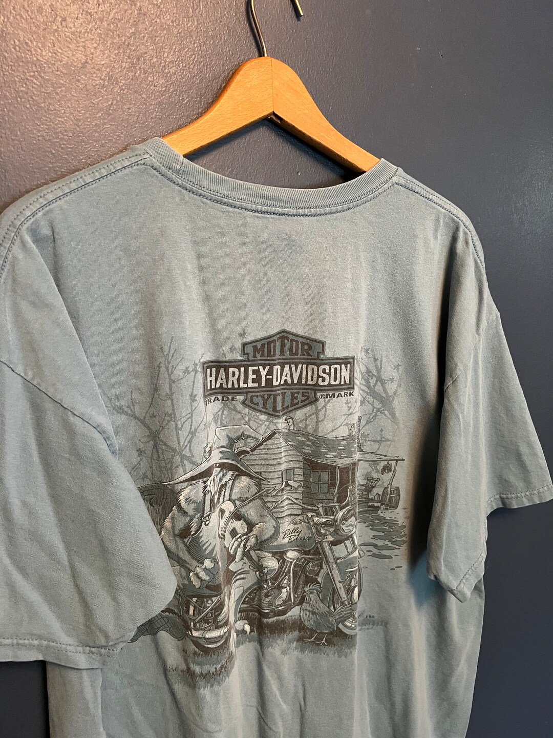 Y2K Harley Davidson Motorcycles Hillbilly Tee Size XL - Etsy