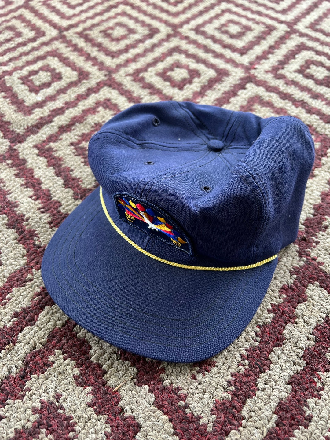 Vintage 70s NBC Peacock Logo Strap Back Hat - Etsy