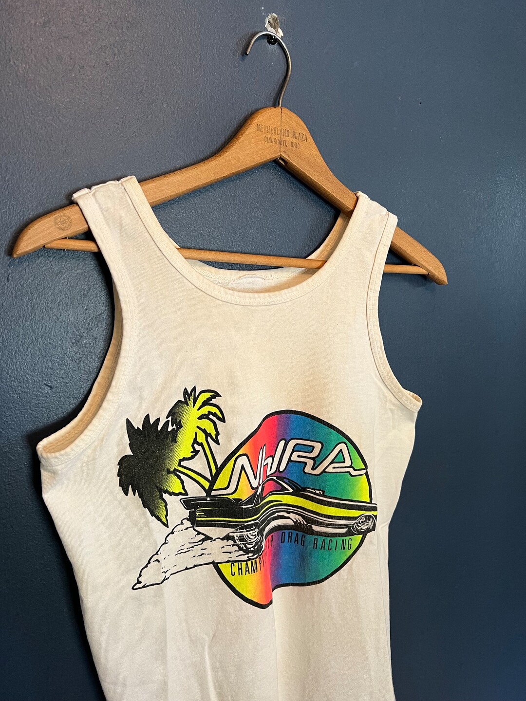 Vintage 80s NHRA Championsip Drag Racing Tank Size Small - Etsy