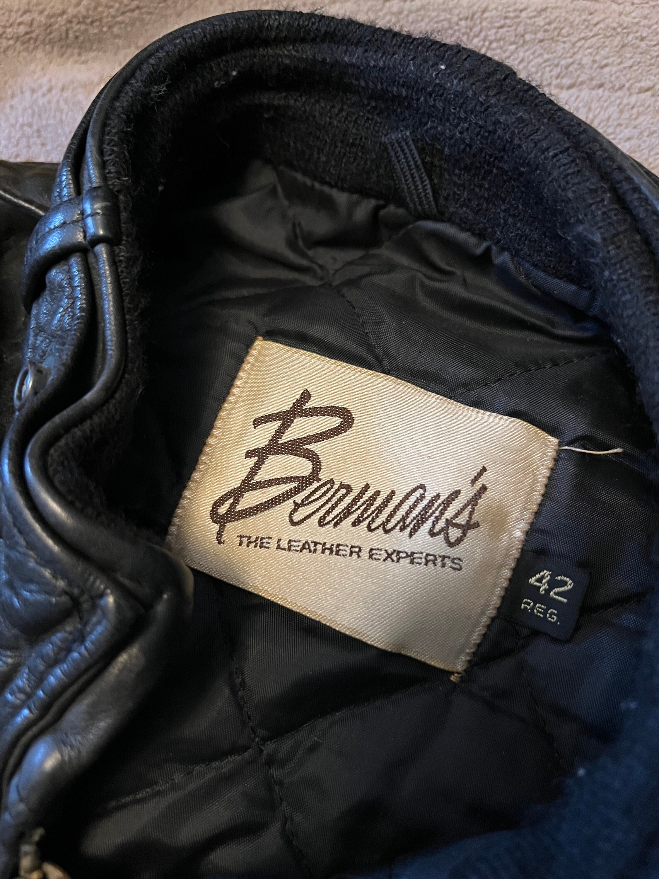 Vintage 70s Bermans Motorcycle Leather Cafe Racing Jacket Size 42 USA Made - Etsy