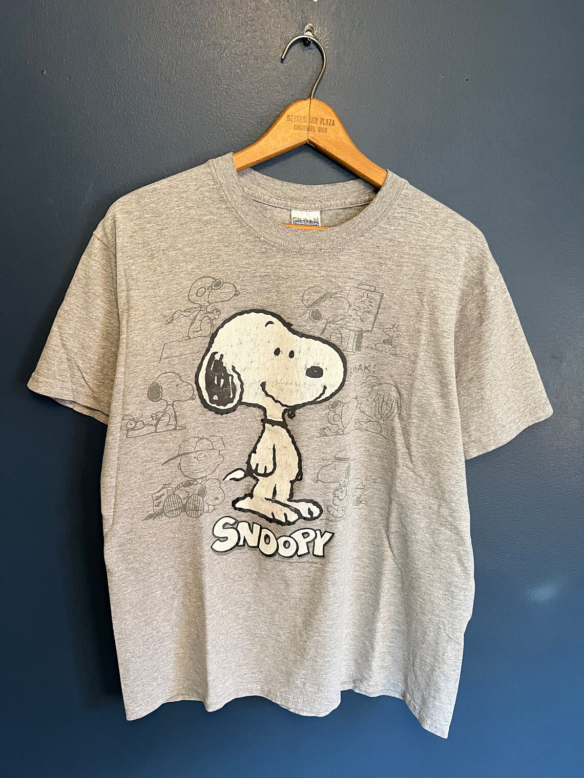 Vintage Y2K Snoopy Tee Size Medium - Etsy
